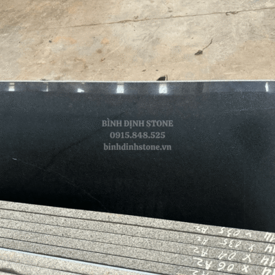 Đá đen mài bóng - Đá Granite Bình Định